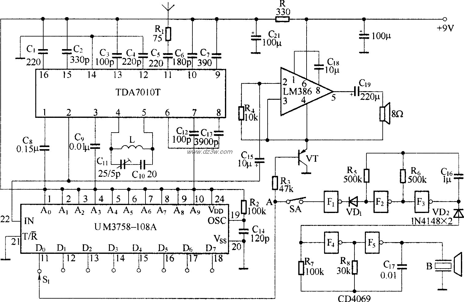 ba15218n电路图-千图网